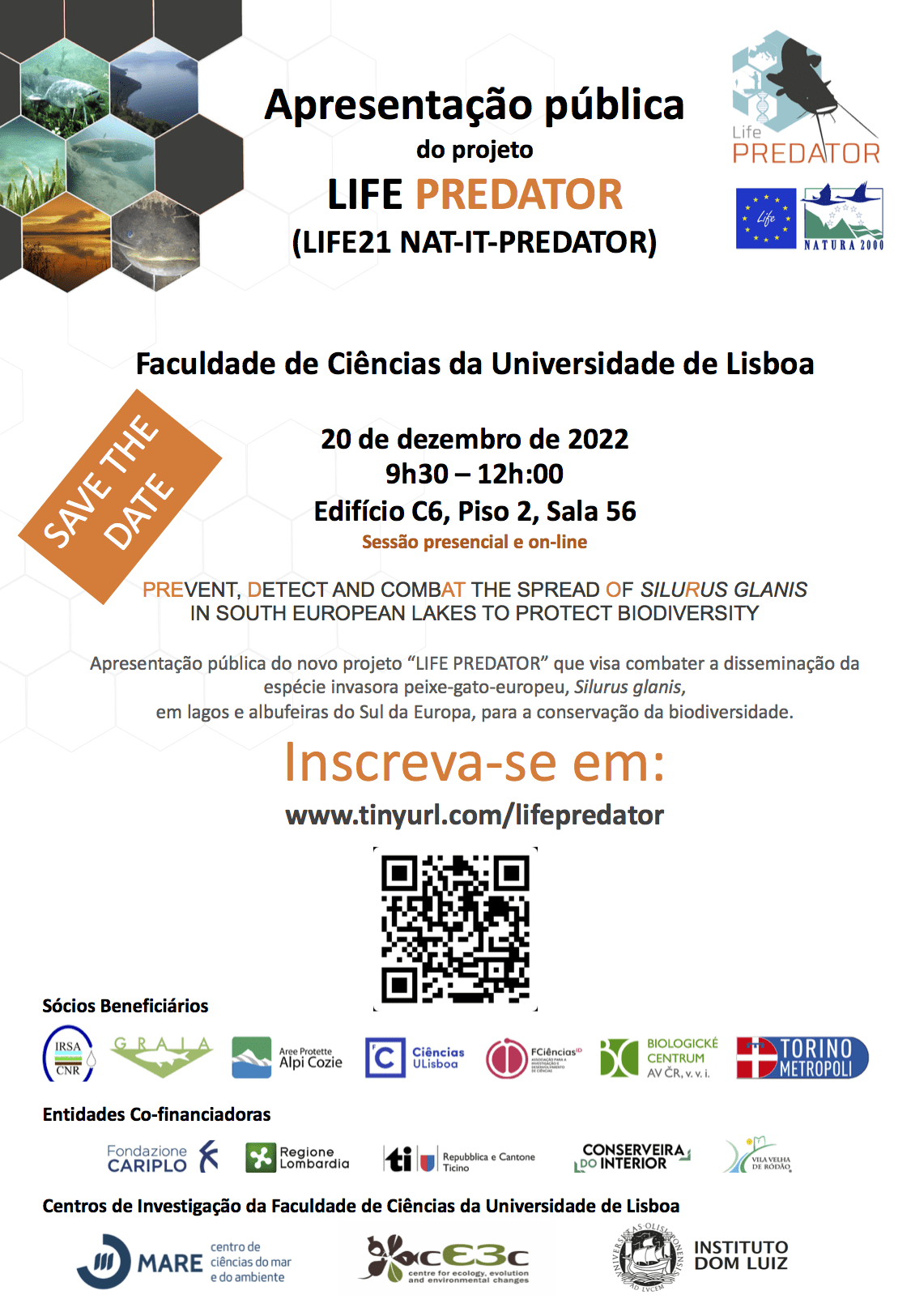 Apresentação do Projeto LIFE-PREDATOR – Fluviario de Mora